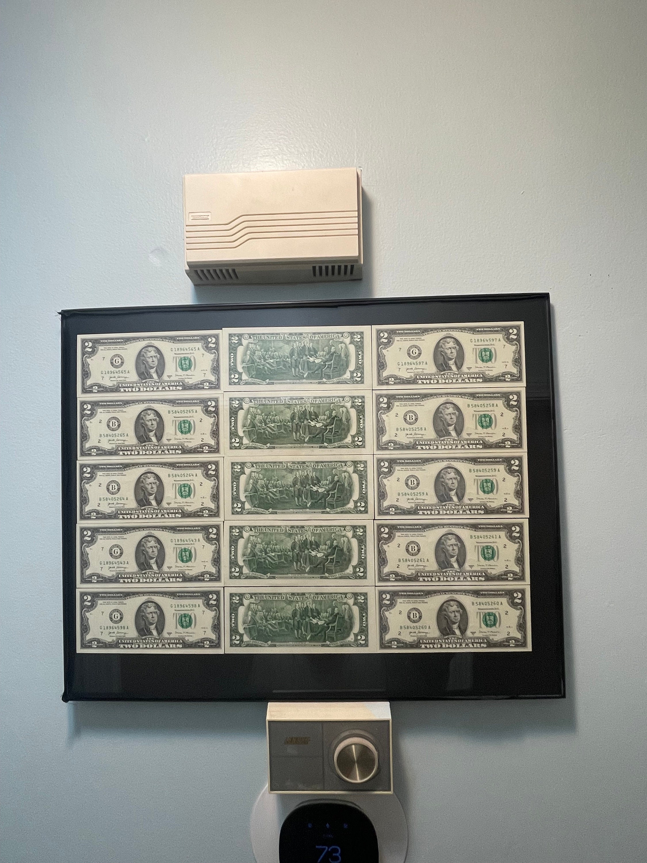 Money Wall Frame - Etsy
