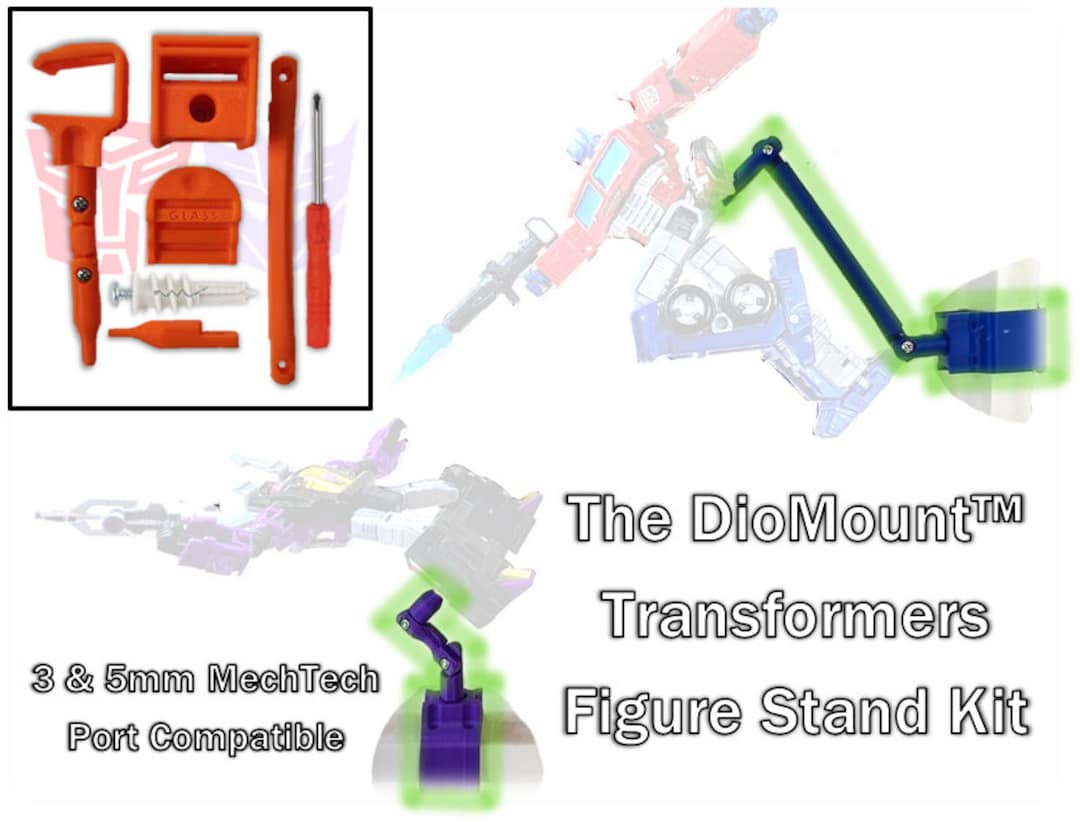Transformers Action Figure Display & Diorama Stand | Diomount™ Complete ...