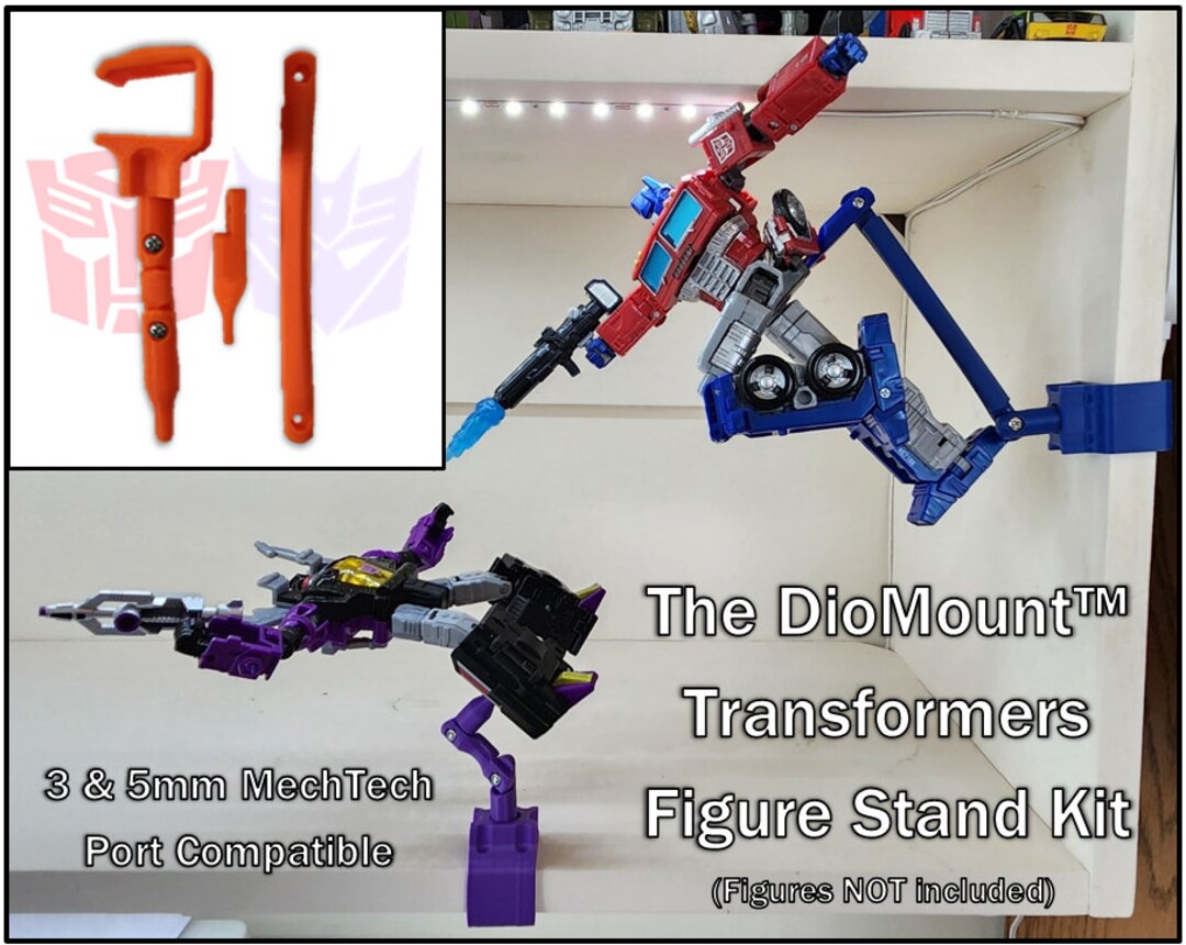 Transformers Action Figure Display & Diorama Stand Diomount™ Basic Kit ...