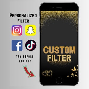 Personalized Snapchat Filter, Snapchat Lens, Geofilter, Personalized ...