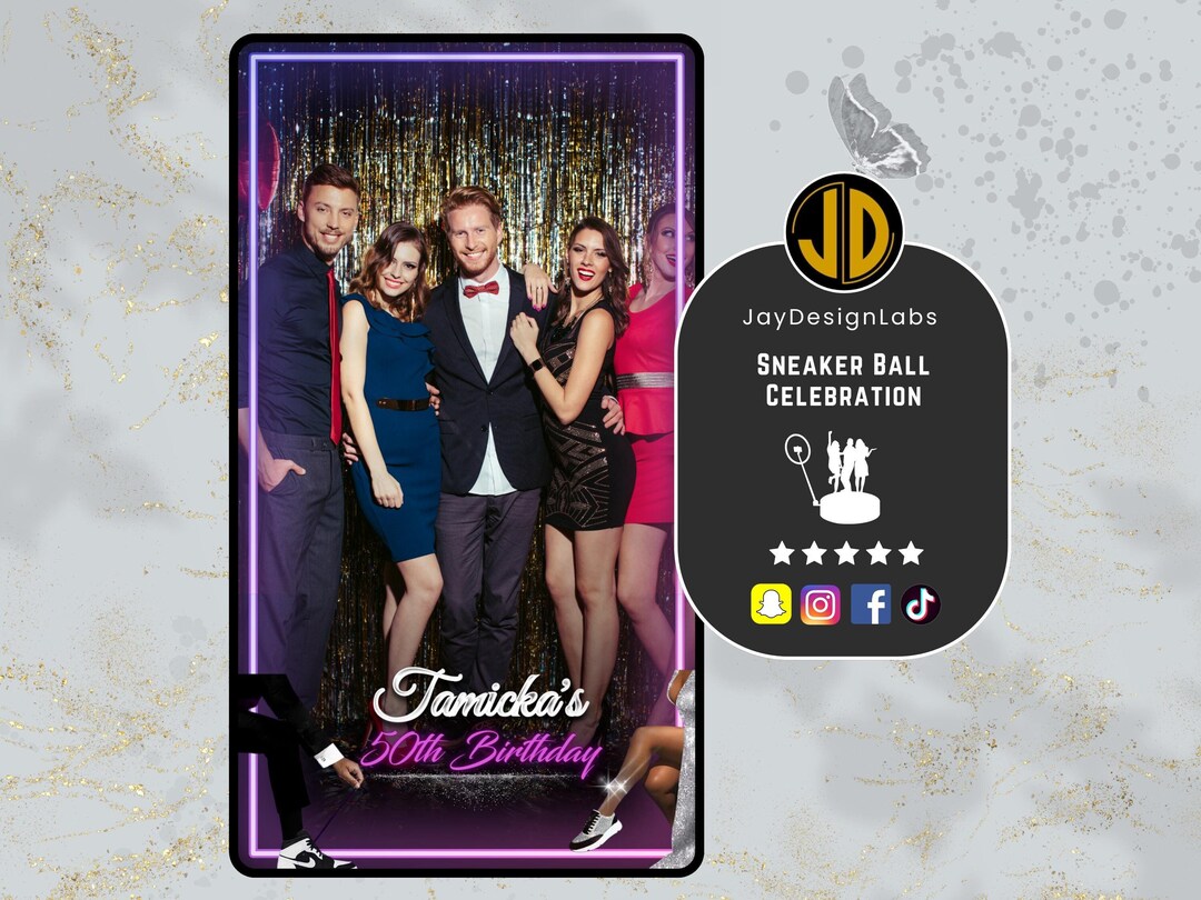 Sneaker Ball Snapchat Filter, Instagram Filter, Tiktok Filter, Custom ...