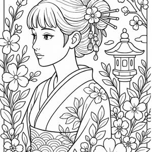 Japanese Coloring Book for Adults – 33 Traditional Japan-inspired Pages ...