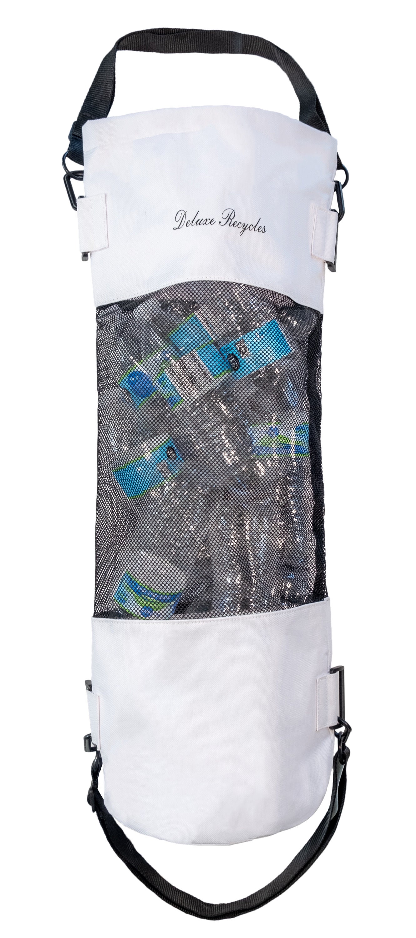 Deluxe Recycles Portable Mesh Trash Bag for Boat - Washable Leakproof ...