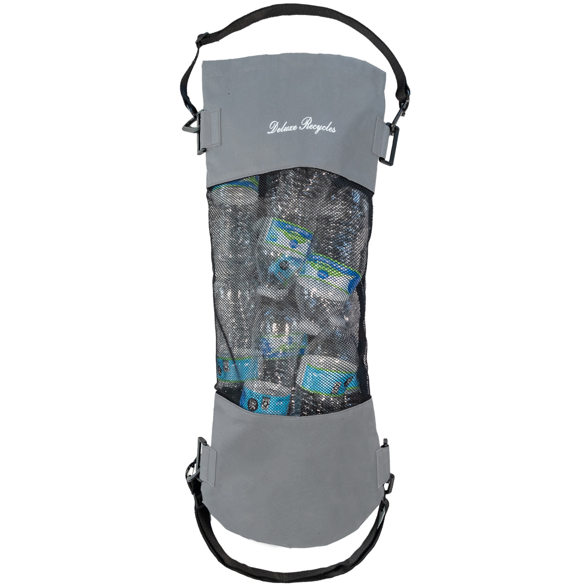 Deluxe Recycles Portable Mesh Trash Bag for Boat - Washable Leakproof ...