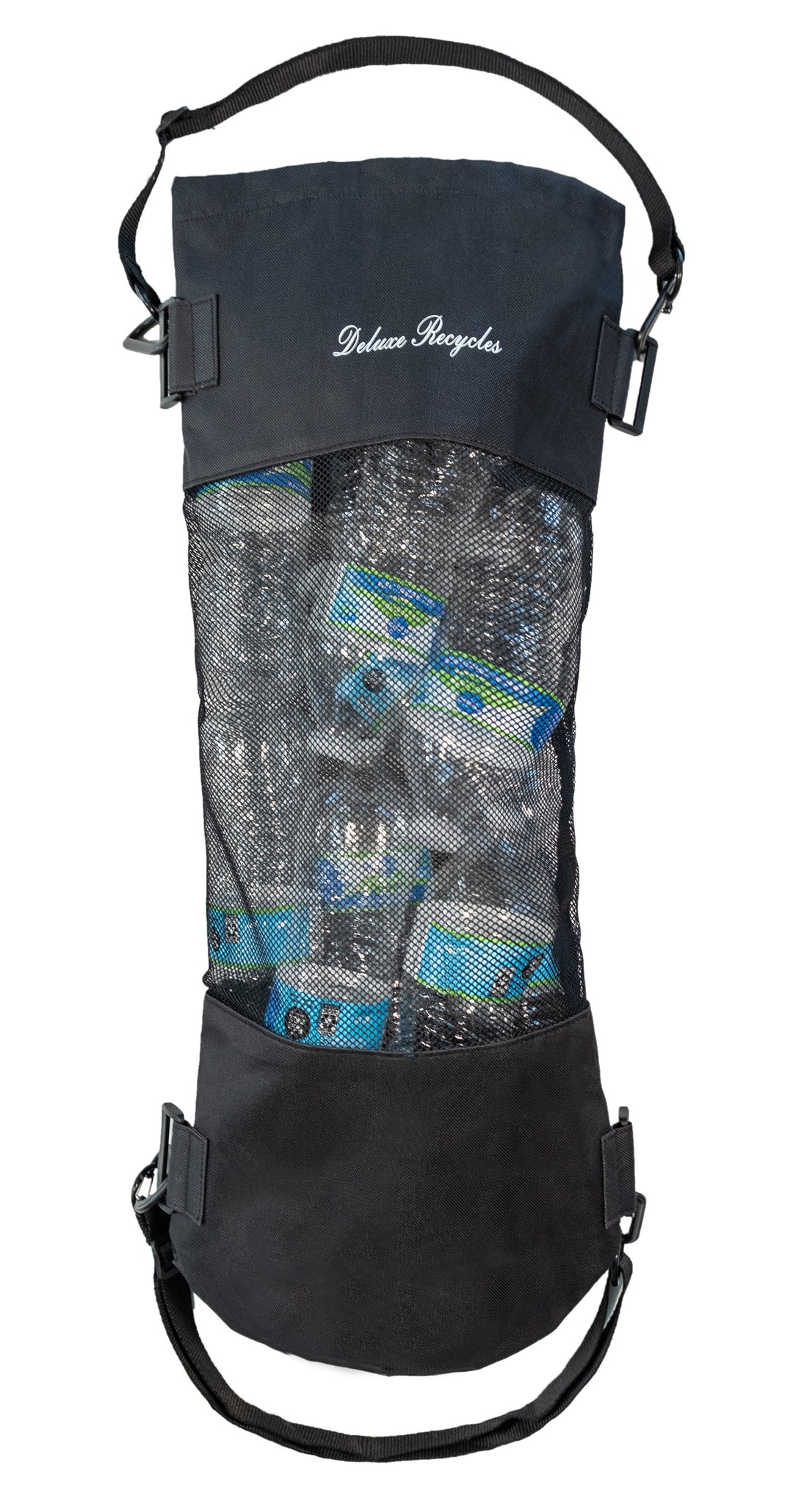 Deluxe Recycles Portable Mesh Trash Bag for Boat - Washable Leakproof ...