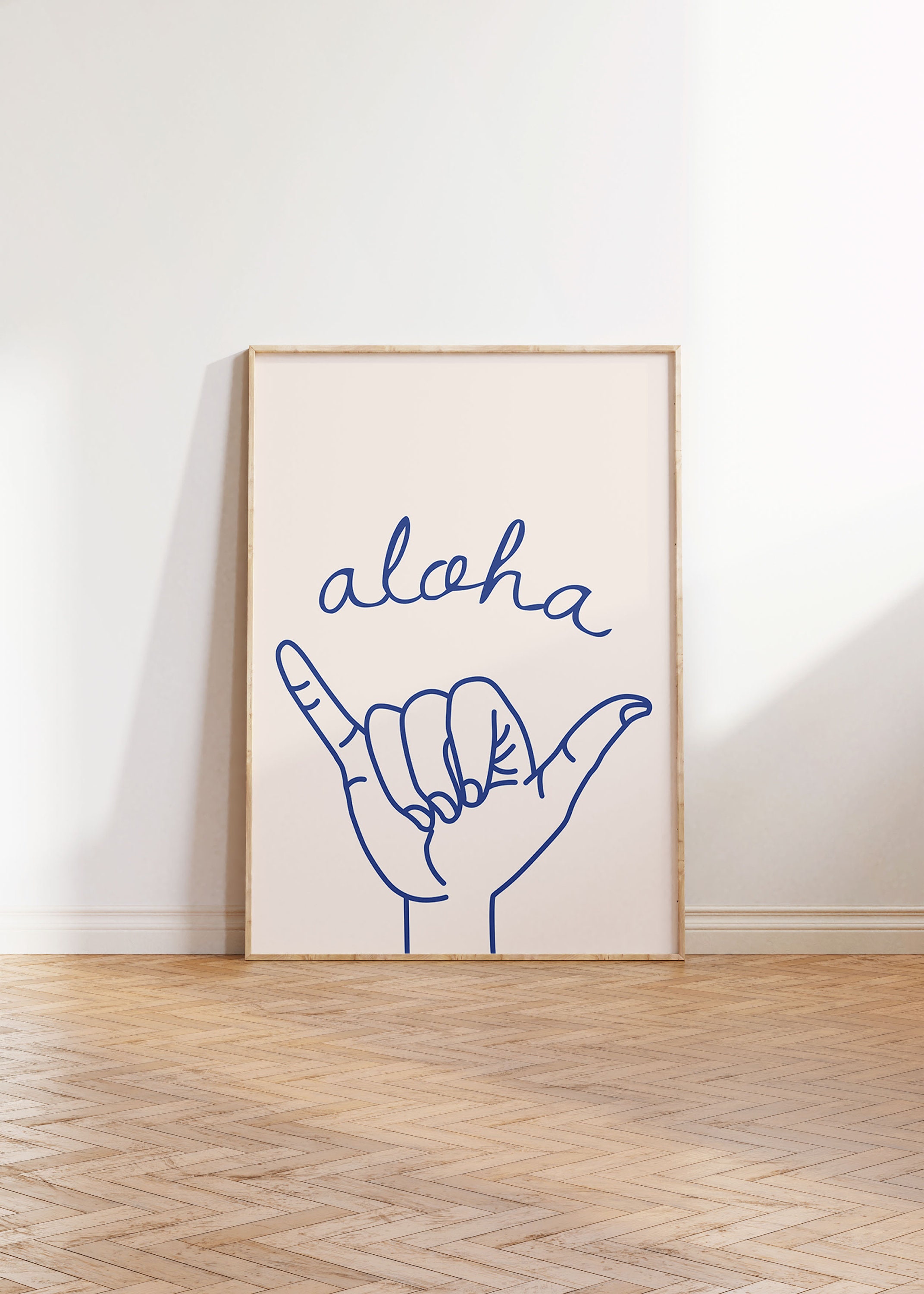 Aloha Wall Art Beachy Art Prints Coastal Cowgirl Wall Art College Dorm ...