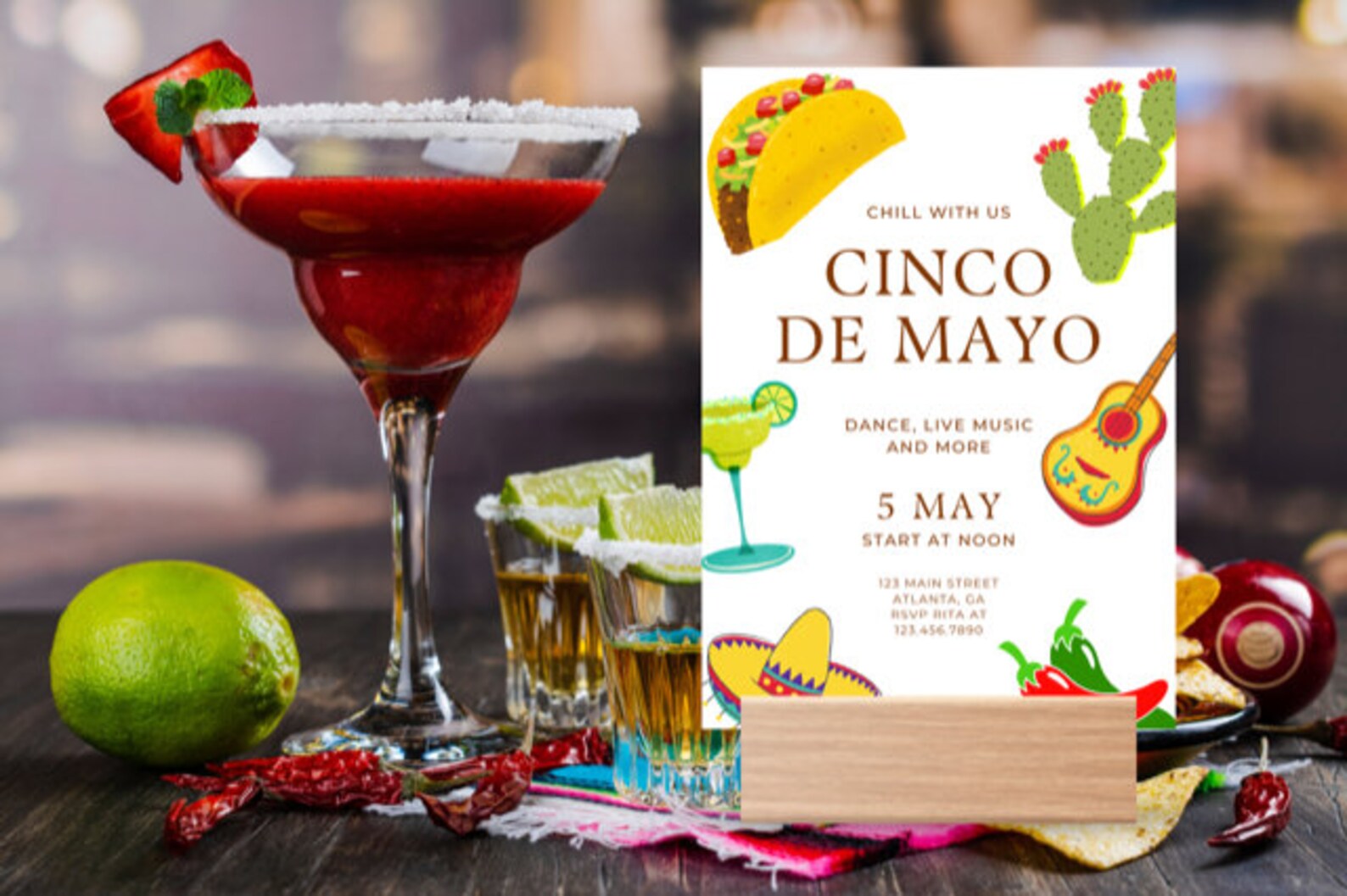 Cinco De Mayo Party Fiesta Party May 5th Party Taco Party Let's Fiesta ...