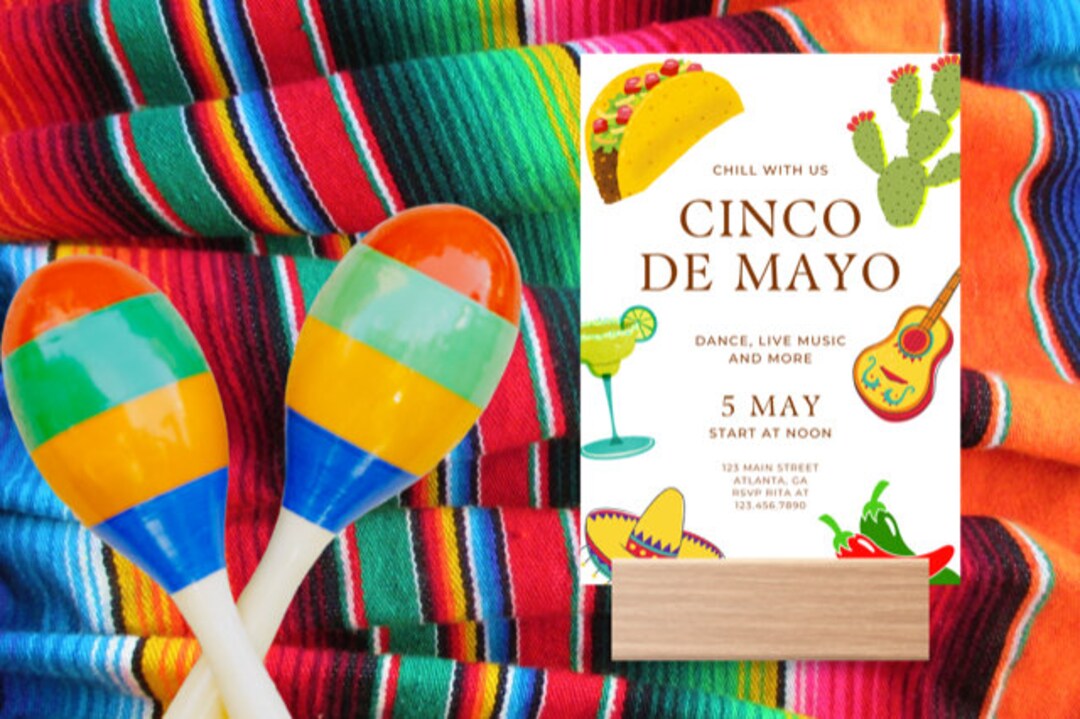 Cinco De Mayo Party Fiesta Party May 5th Party Taco Party Let's Fiesta ...