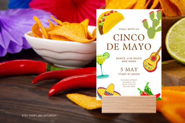 Cinco De Mayo Party Fiesta Party May 5th Party Taco Party Let's Fiesta ...