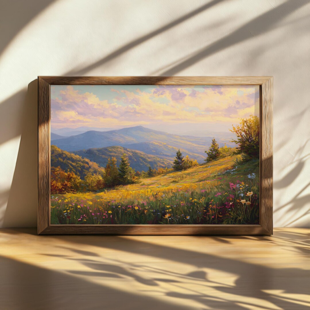 Cuadro imprimible del Parque Nacional Shenandoah, arte mural de las ...