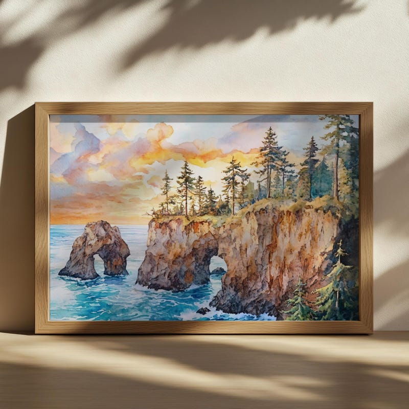 Oregon Coast Art - Etsy
