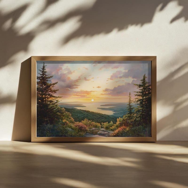 Acadia Printable Wall Art - Etsy