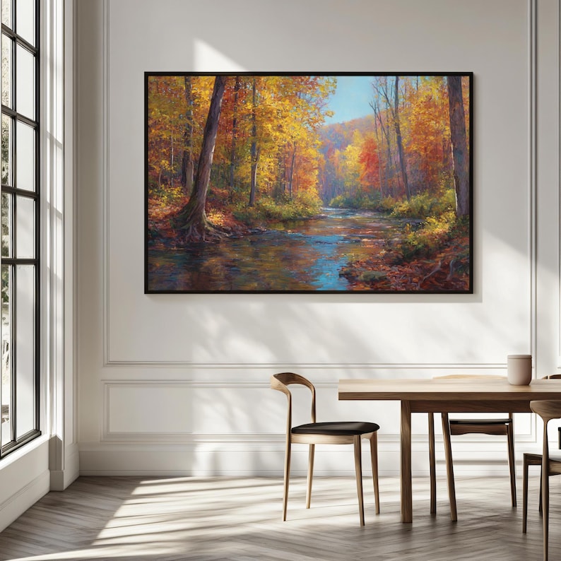Printable Cuyahoga Valley National Park Painting, Cuyahoga River Wall ...