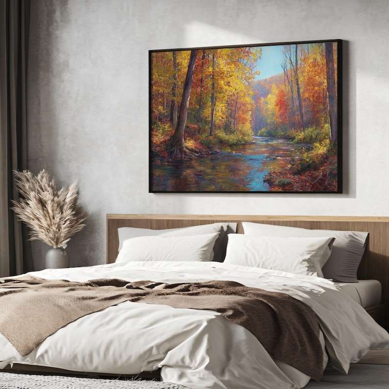 Printable Cuyahoga Valley National Park Painting, Cuyahoga River Wall ...