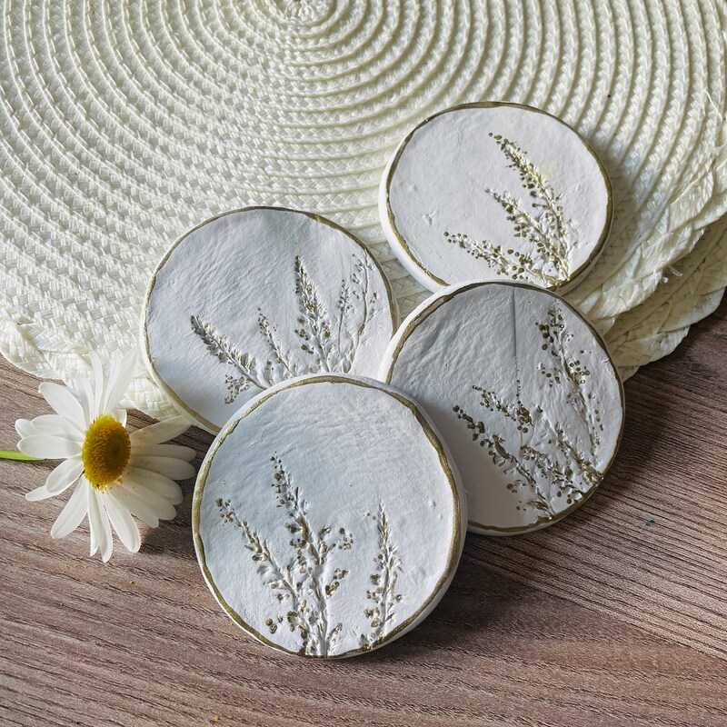 Gold Coasters - Etsy