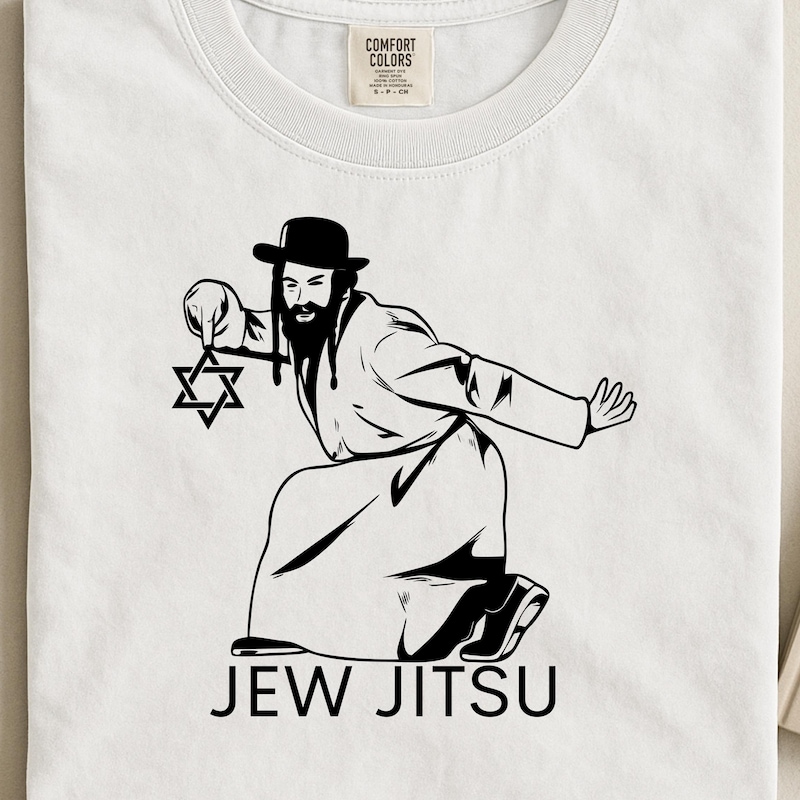 Jew Jitsu Shirt - Etsy