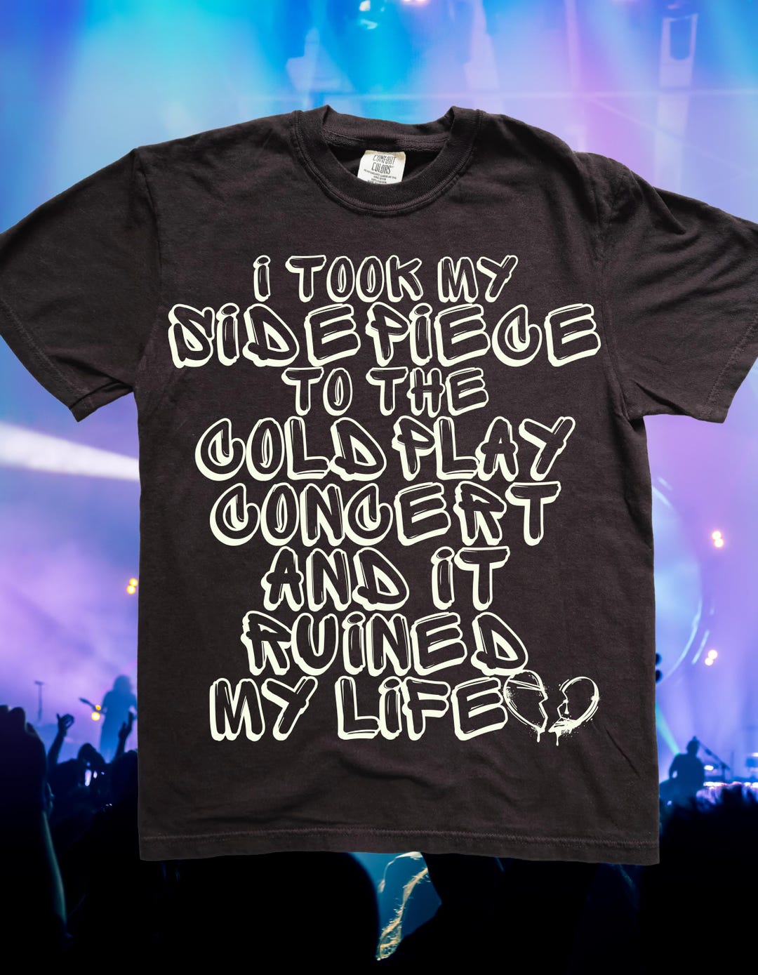Coldplay's Kiss Cam Caught Cheating T-shirt, Viral Concert Affair Meme ...