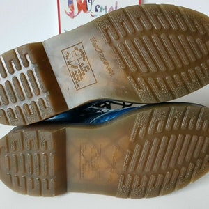 Dr Martens 1460 8 Hole Jewel Blue Metallic Holographic Ankle Boots UK3 EU36 US5 - Etsy