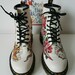 Brand New Dr Martens X Grez 1460 Backhand Tattoo White Leather 8 Hole ...