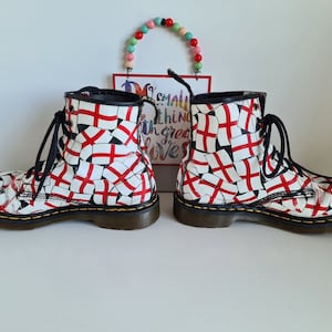 Dr. Martens 1460 Anarchy Union Jack Boots, UK 8 - Etsy