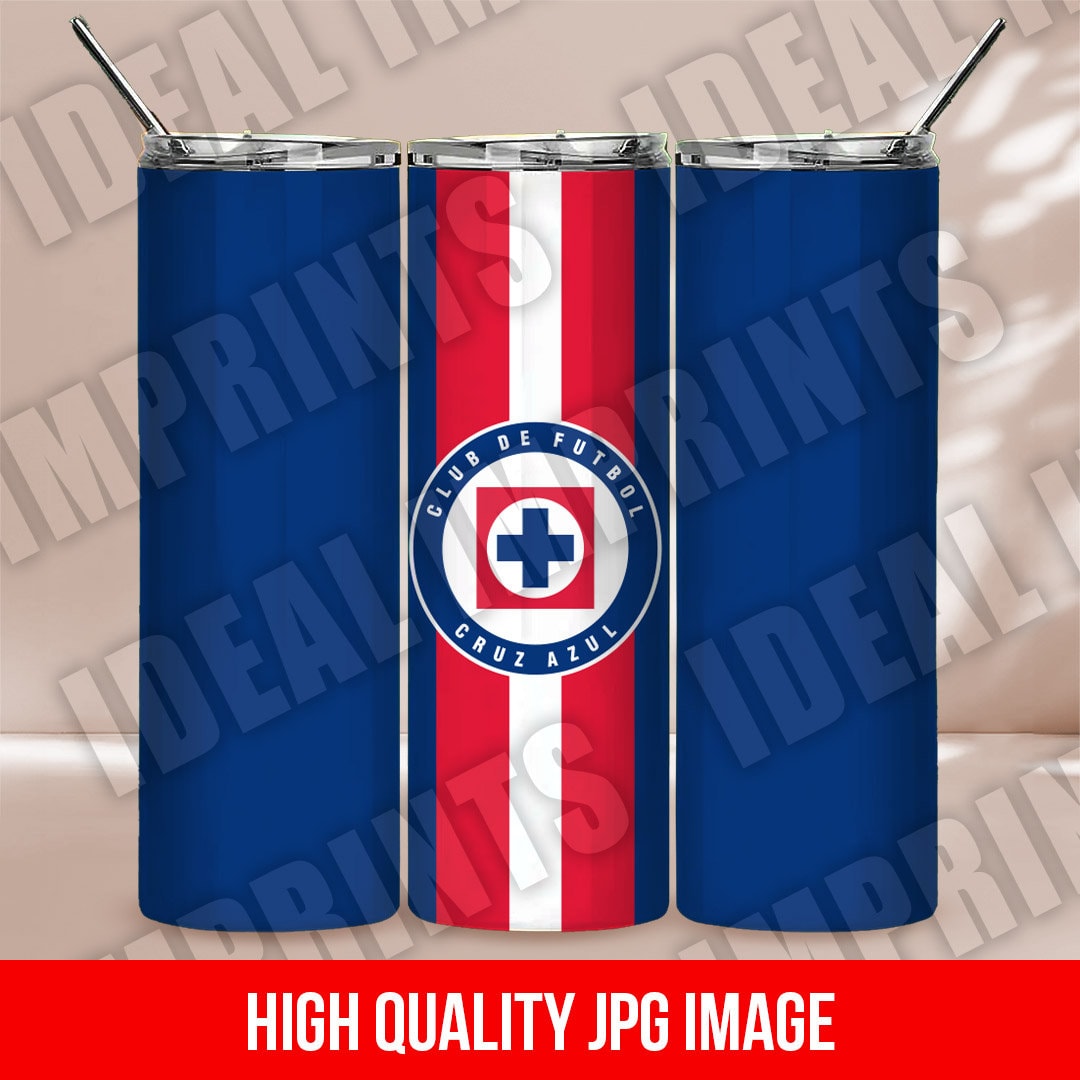 Cruz Azul Soccer 20 Oz Tumbler Wrap (sublimation Digital Download) - Etsy