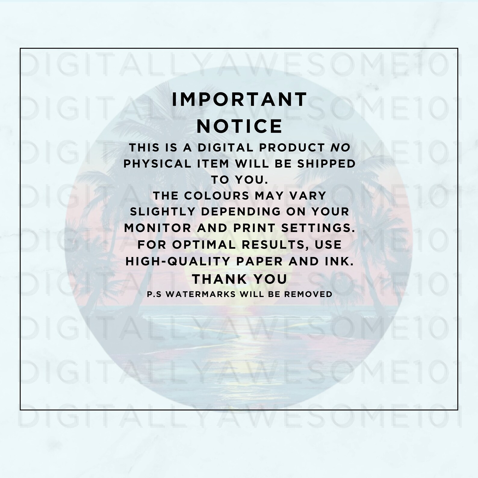 20 Circular Beach Clipart Bundle, Digital PNG/JPG Images in High ...