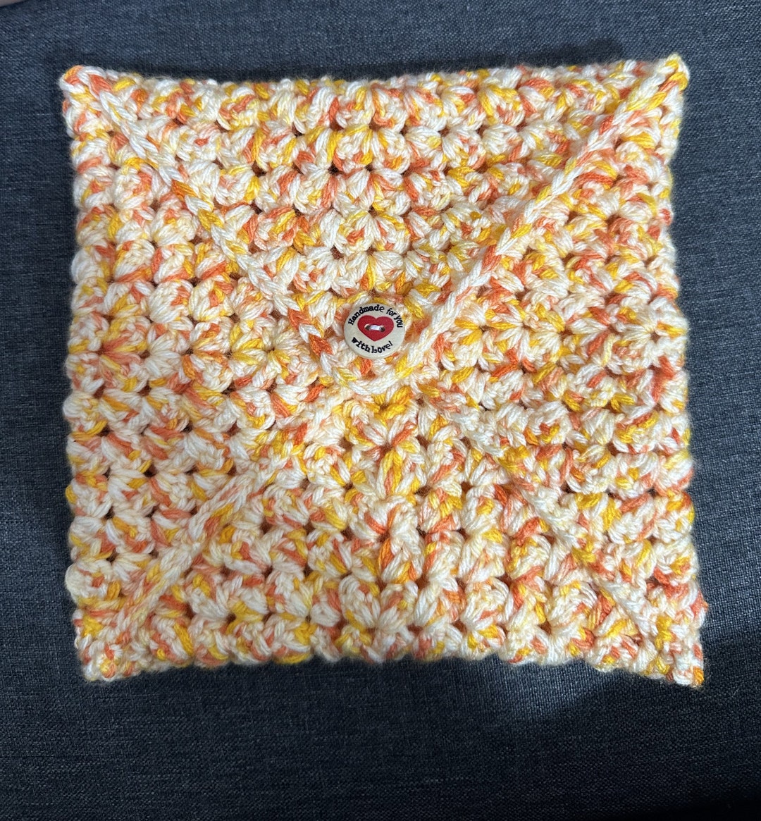 Crochet Granny Square Pouch - Etsy