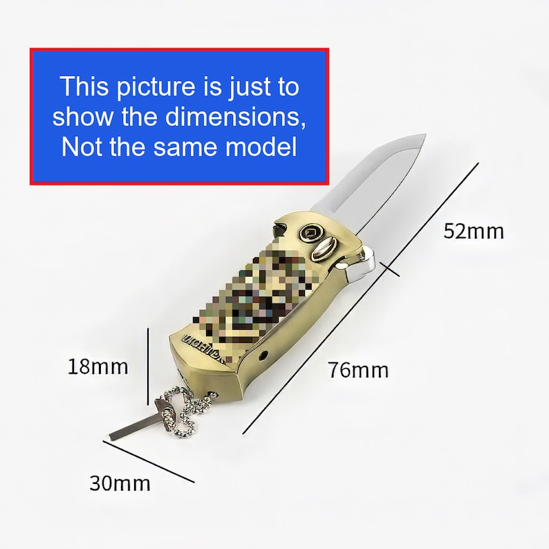 2 in 1 Blue Flame Lighter Folding Knife, Engraved Tow Bullets on Handle ...