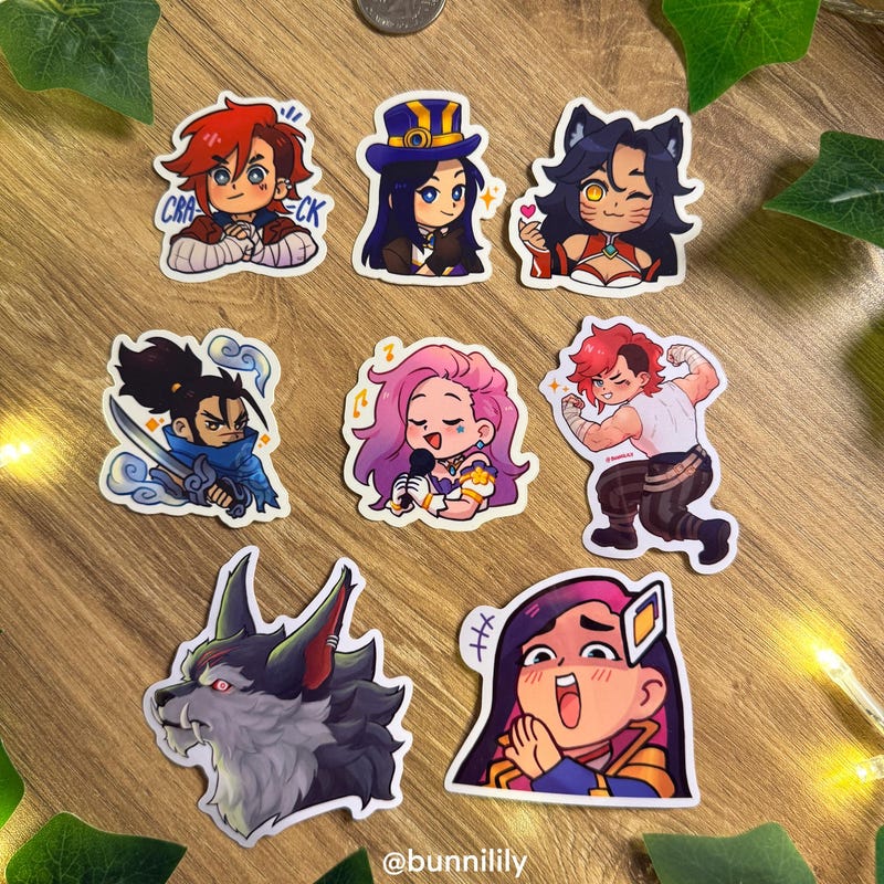 League of Legends Stickers - Etsy