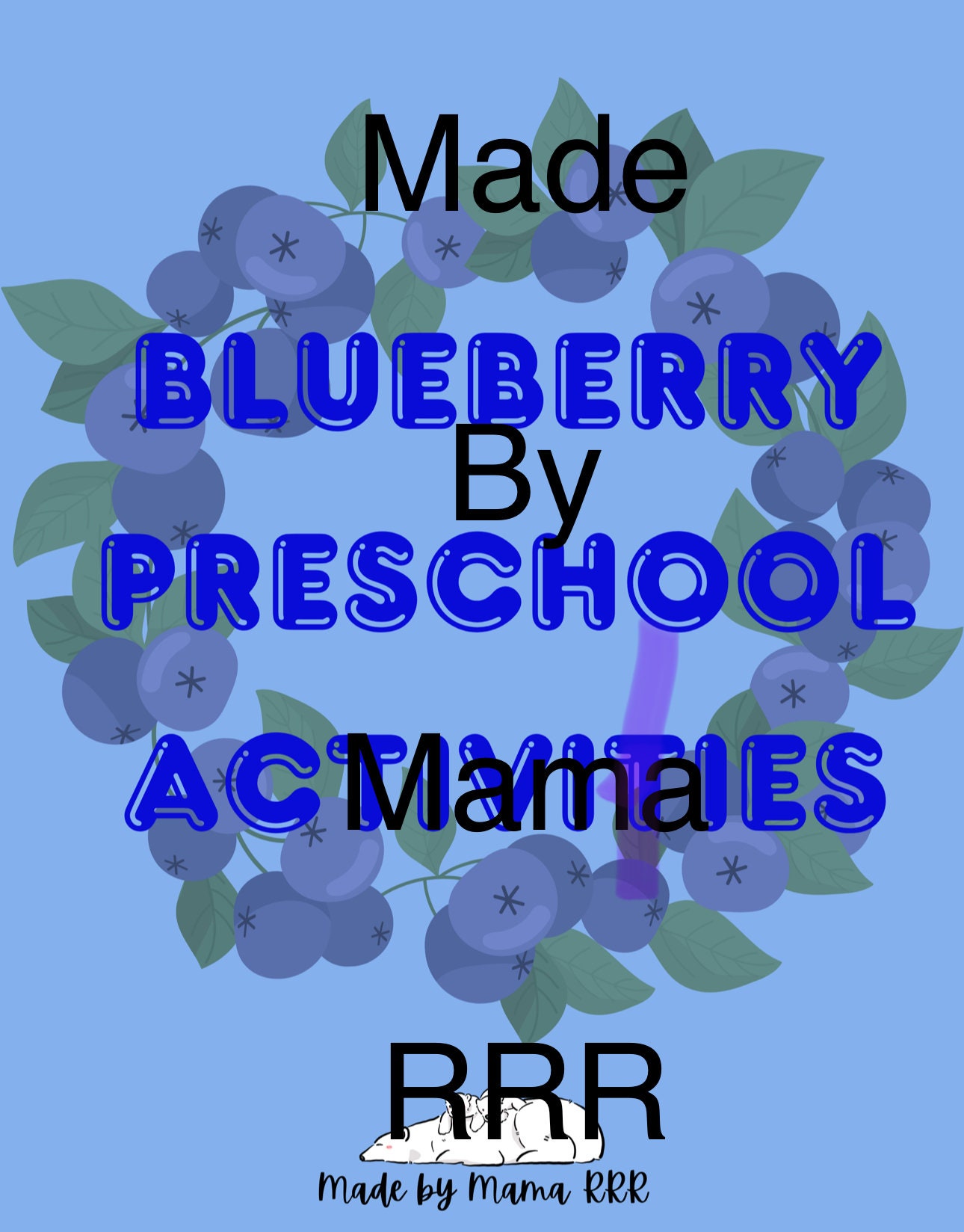 Blueberry Preschool Activities - Etsy