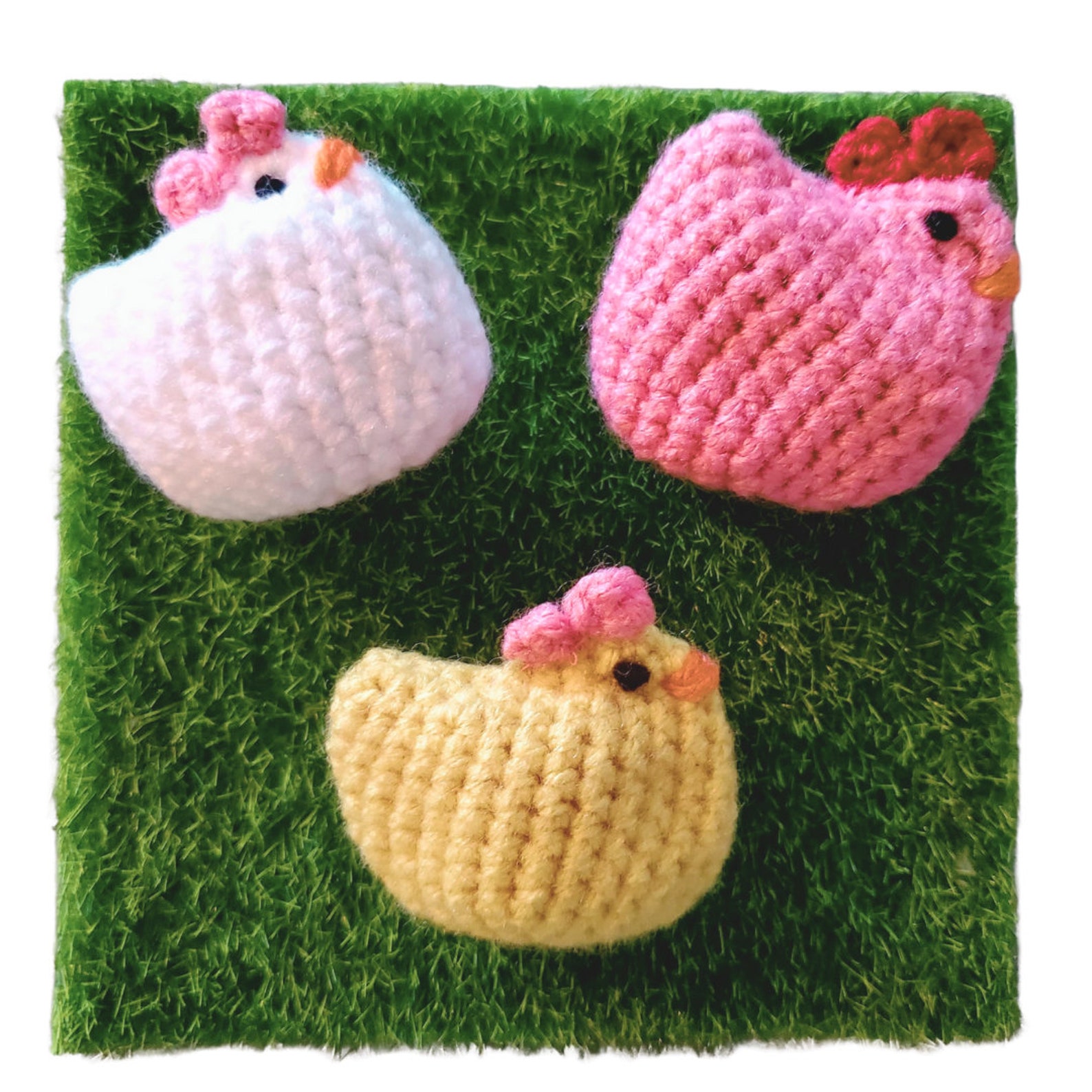 Easy Crochet Hen Magnet Pattern, Crochet Magnet, Amigurumi Crochet ...