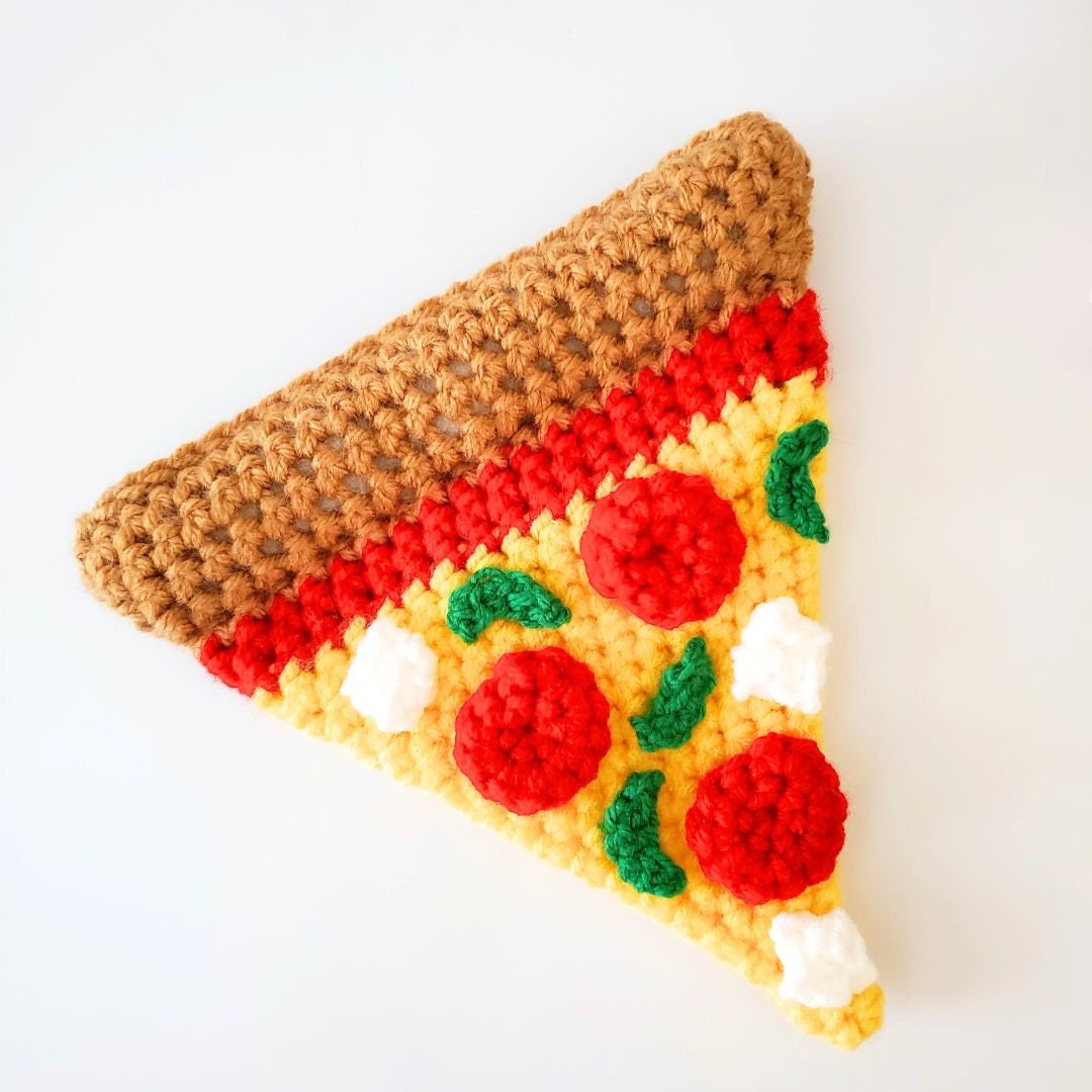 Pizza Rat Crochet Pattern, Crochet Rat, Crochet Pizza, Crochet Pizza ...