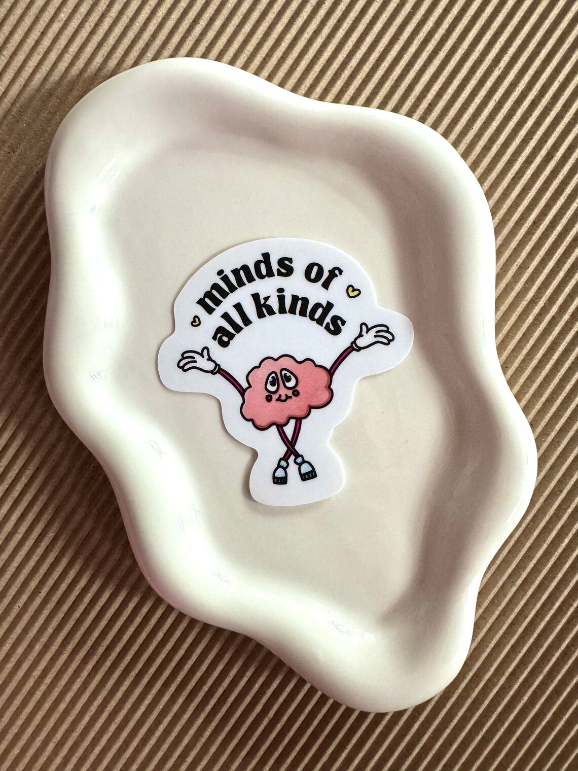 Neurodivergent Mental Health Sticker, Neurodivergent Sticker for Water ...