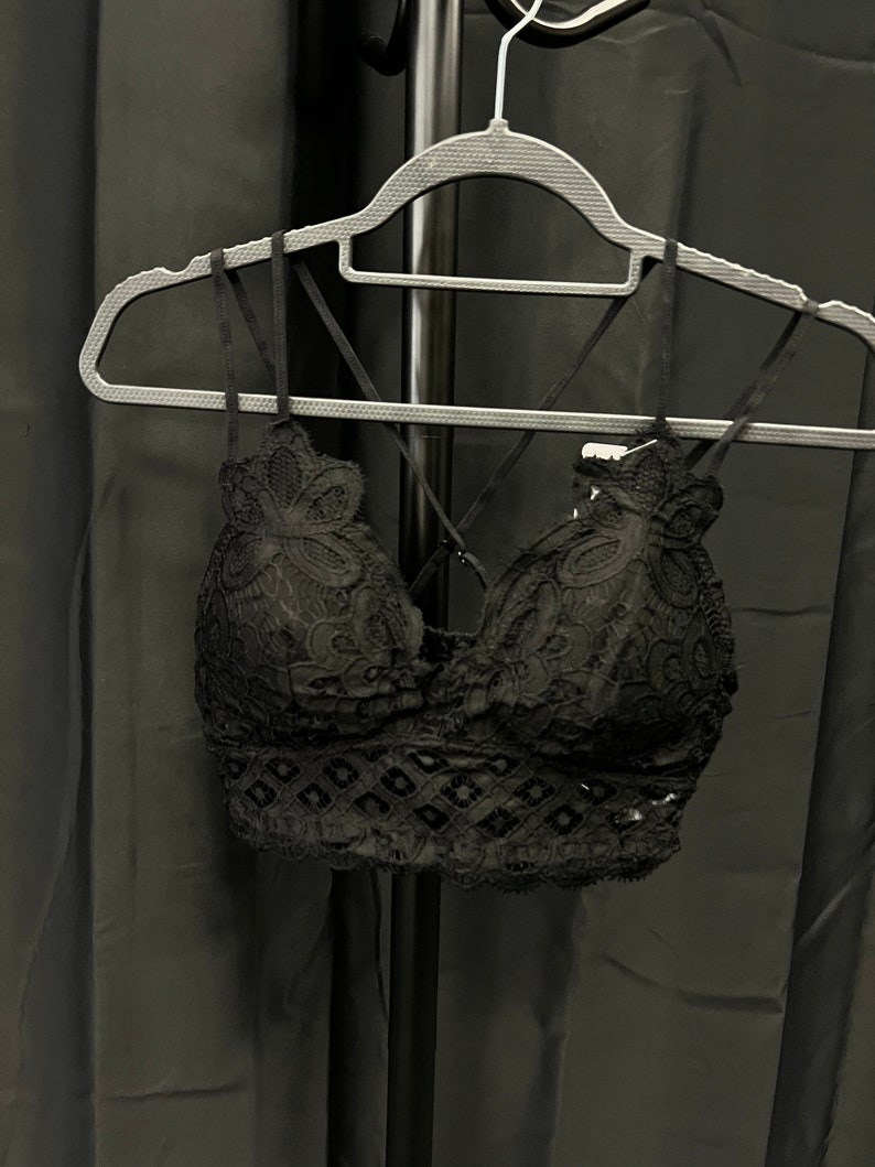 Crochet Lace Brallette - Etsy