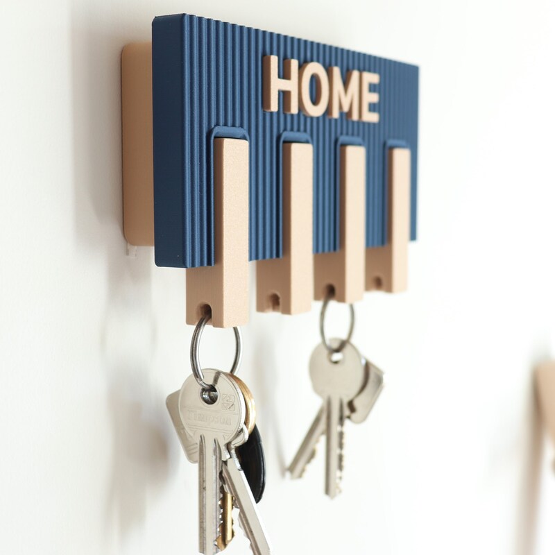 Modern Key Rack - Etsy