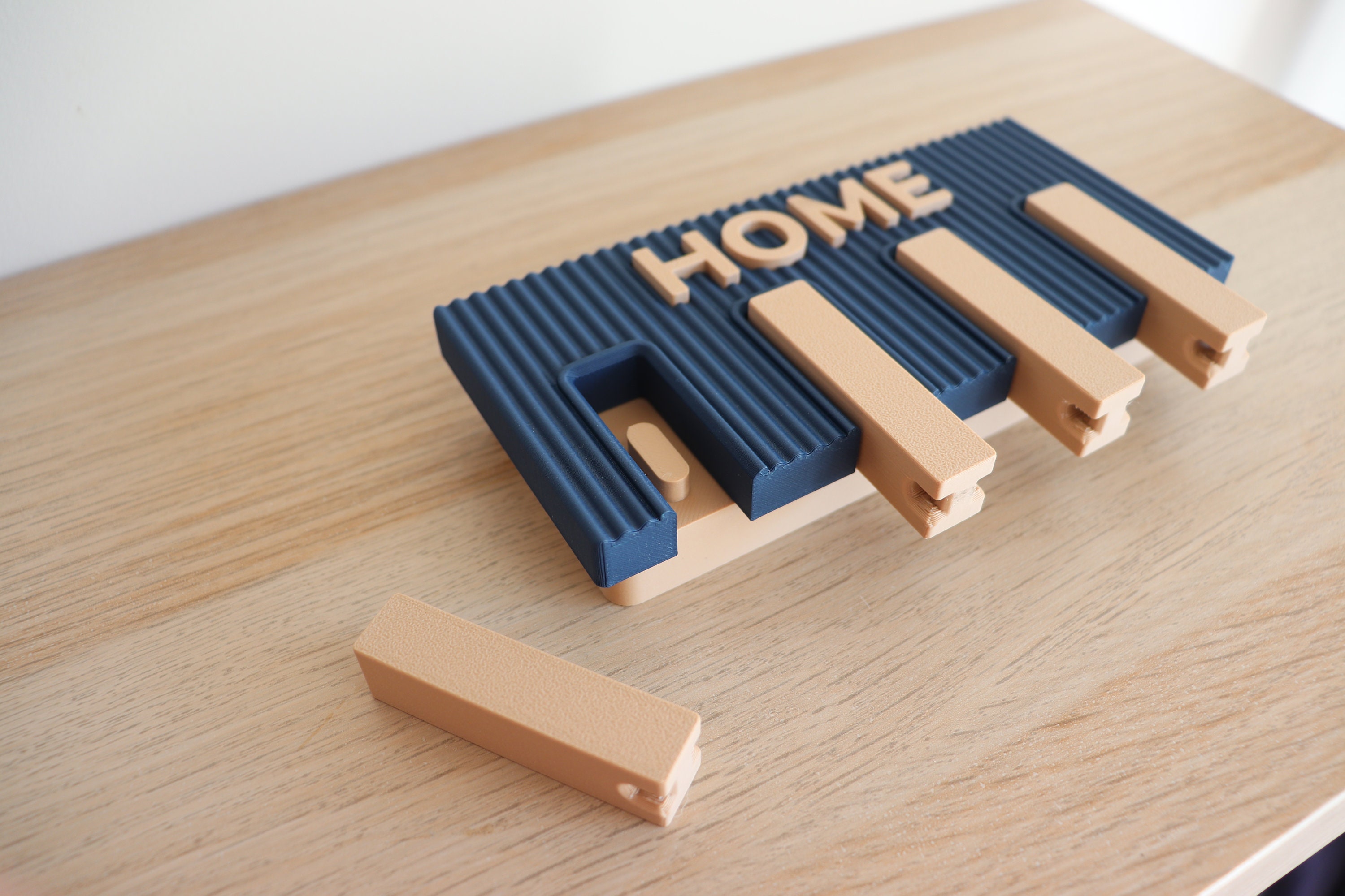 Key Hanger for Wall Key Holder Key Rack Key Hook With Key Chains 3D ...