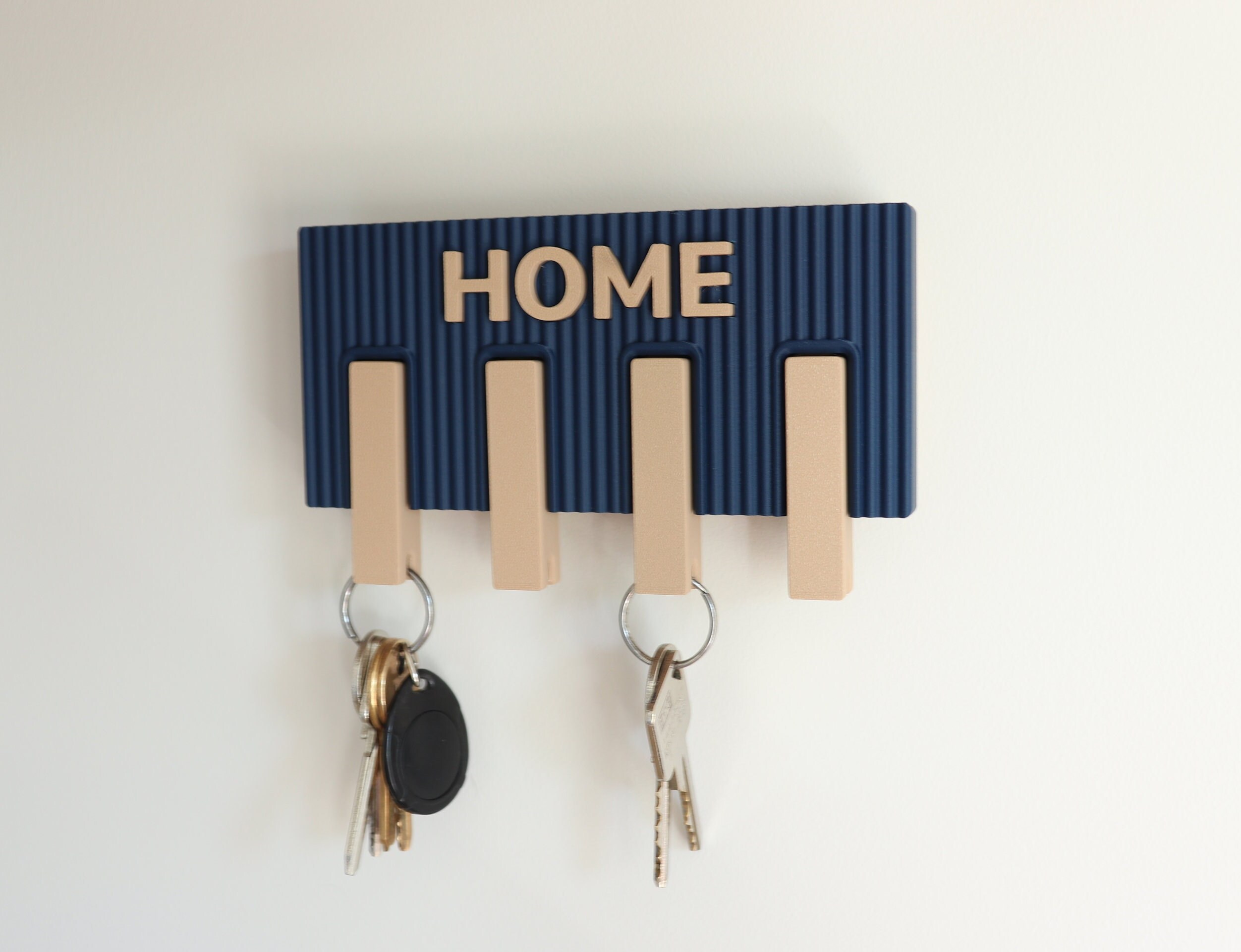 Key Hanger for Wall Key Holder Key Rack Key Hook With Key Chains 3D ...