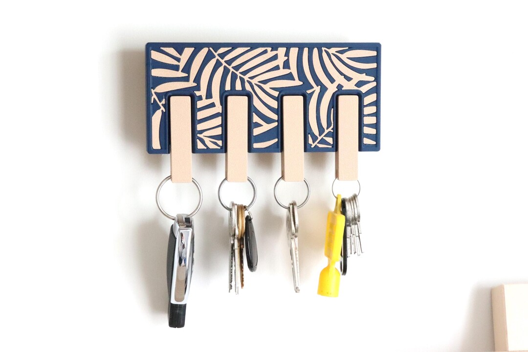 Floral Key Hanger for Wall | Key Holder | Key Rack | Key Hook With Key ...