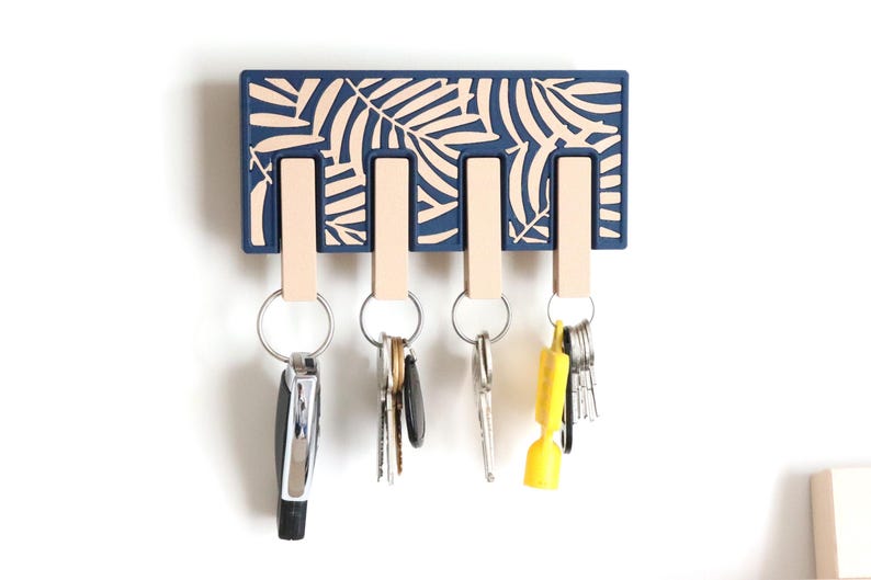 Floral Key Hanger for Wall | Key Holder | Key Rack | Key Hook With Key ...