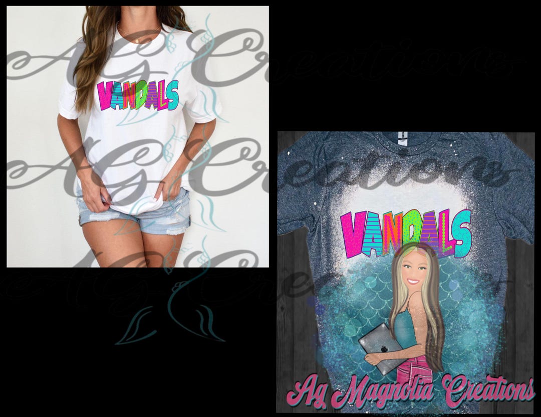 Colorful Vandals - Etsy