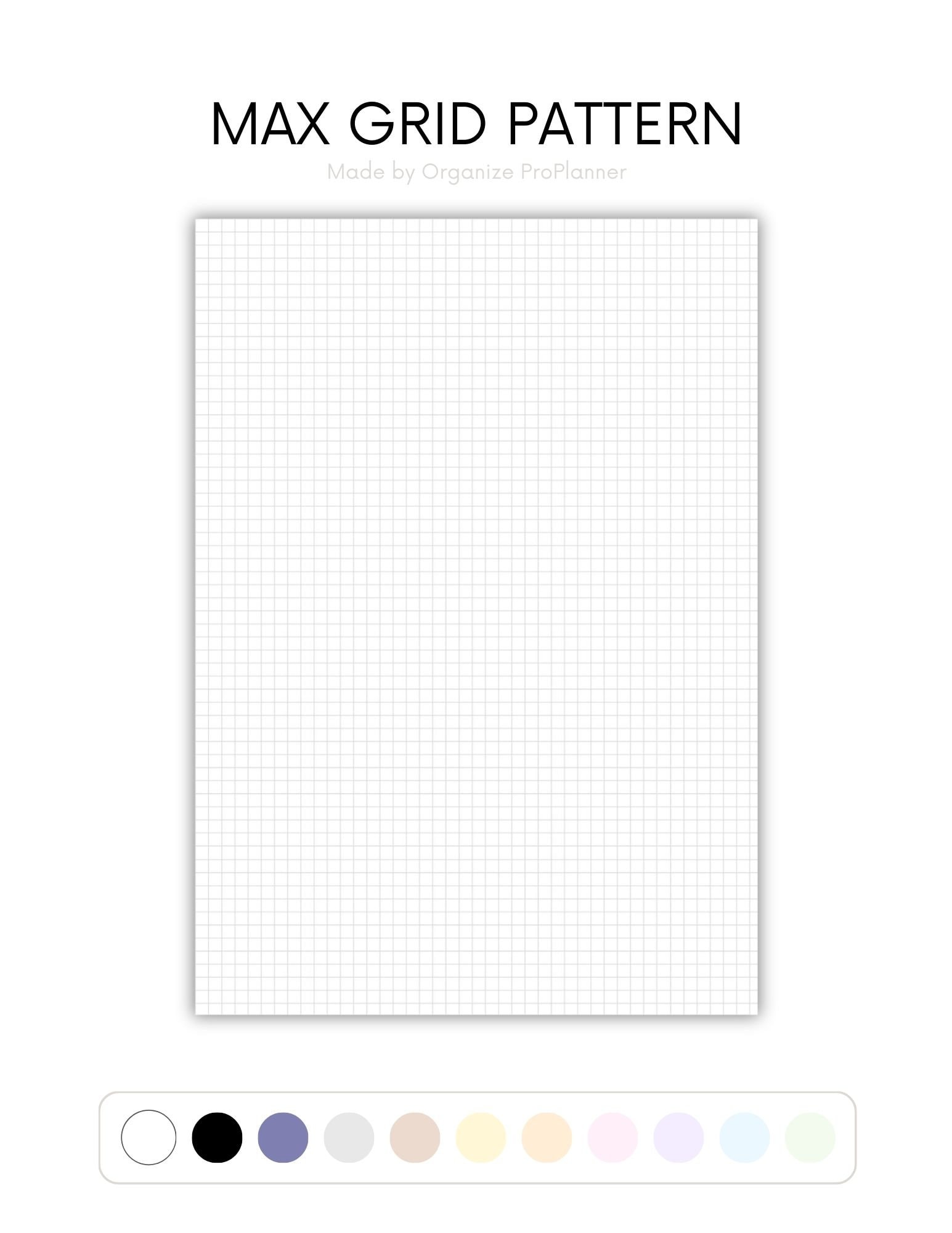 Grid Paper, Graph Paper, Square Paper, Digital Template for iPad ...