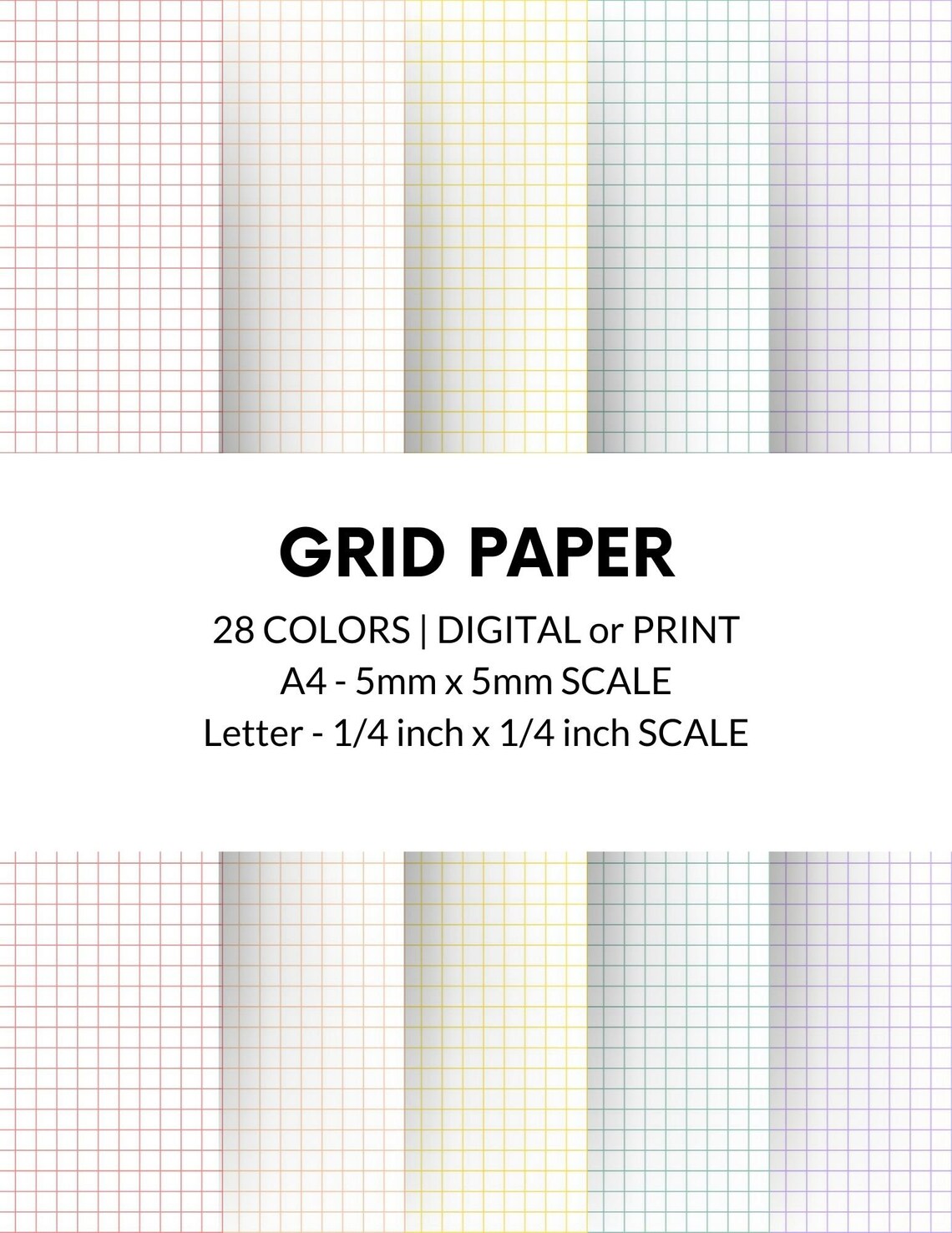 Grid Paper, Graph Paper, Square Paper, Digital Template for iPad ...