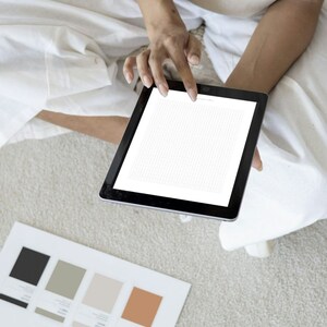 Grid Paper, Graph Paper, Square Paper, Digital Template for iPad ...