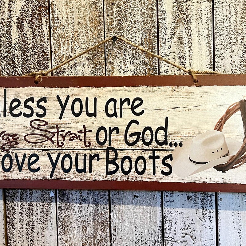 George Strait Sign - Etsy