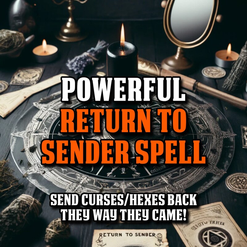 Return to Sender Spell - Etsy