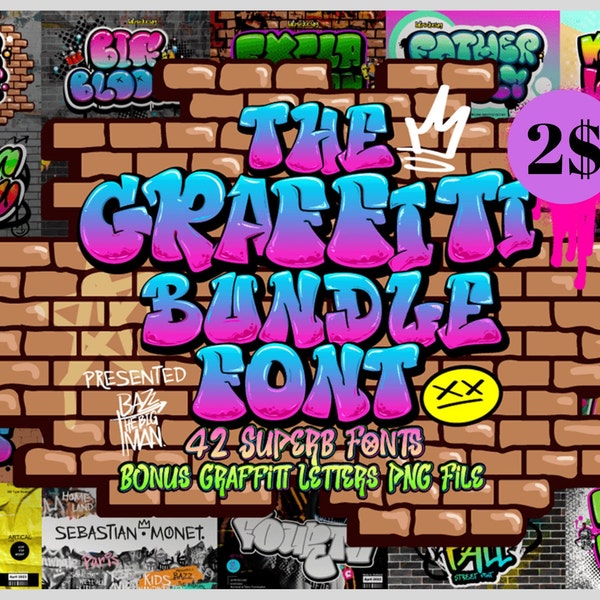 Graffiti Stencil for Wall - Etsy