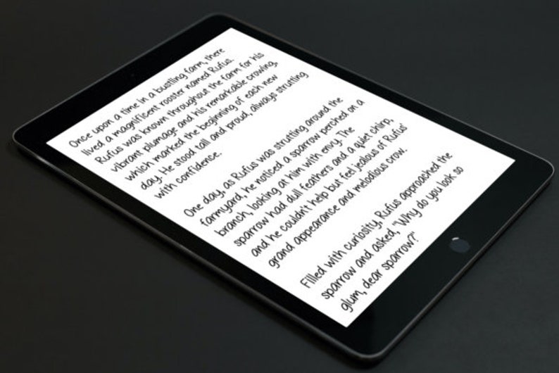 Realistic Handwritten Font, Digital Note Taking Font, Neat Handwriting ...