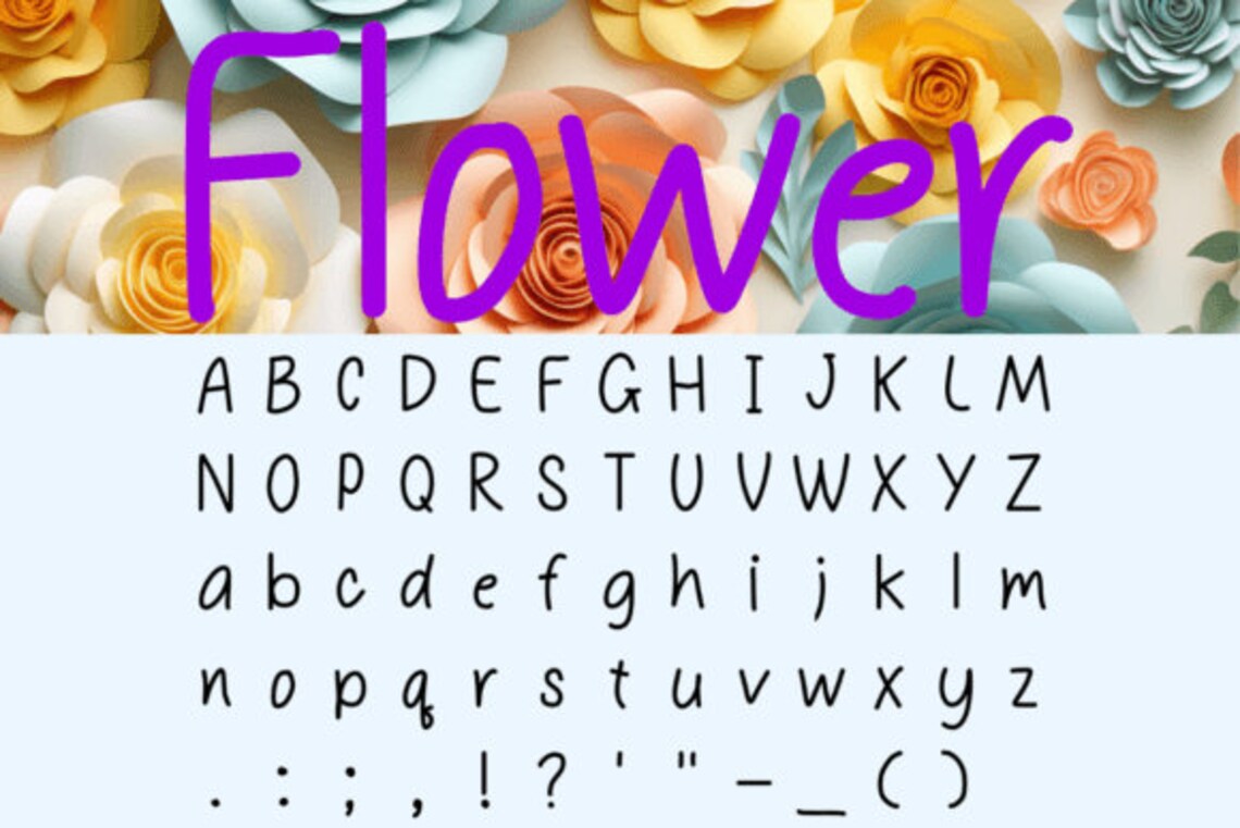 Realistic Handwritten Font, Digital Note Taking Font, Neat Handwriting ...