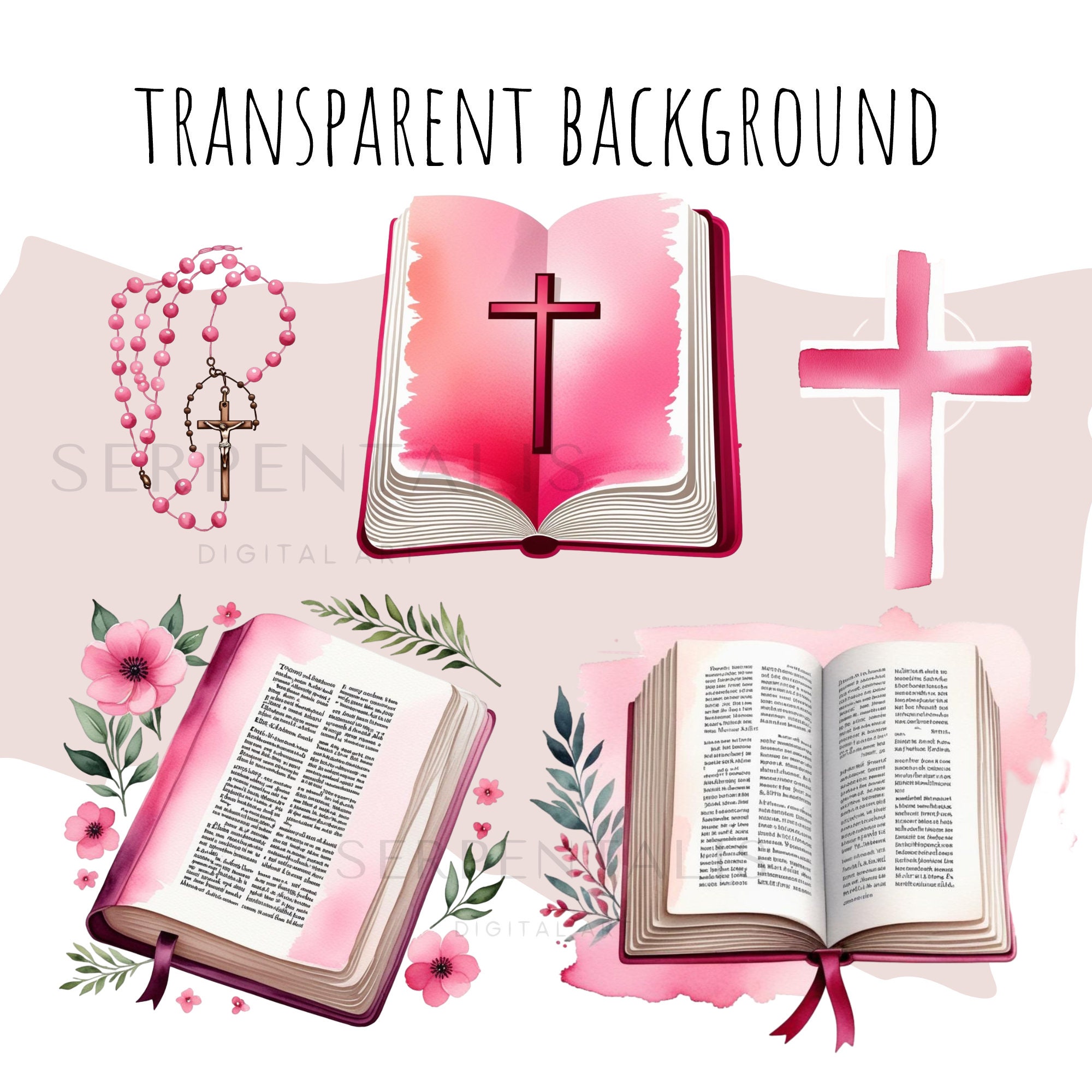 11 Christian Religion Clipart, Bible PNG, Church, Rosary, Angel, Cross ...