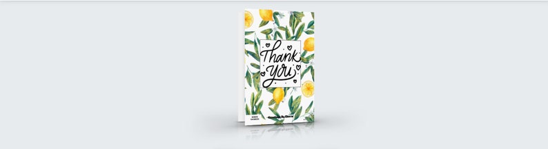 Lemon Decor for Wedding Bridal Shower Lemon Grace Stationery Thank You Cards Thank You Gift - Etsy